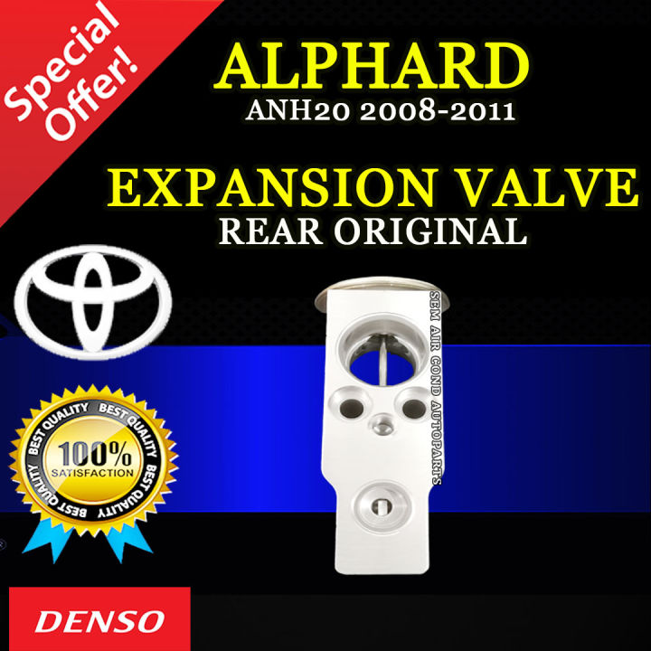 TOYOTA ALPHARD ANH20 2008-2011 YEAR ORIGINAL DENSO REAR EXPENSION ...