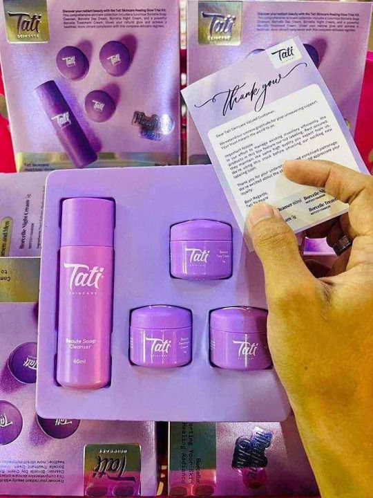 Tati Beauty Skincare Set 4 in 1 Original ( READY STOCK) | Lazada