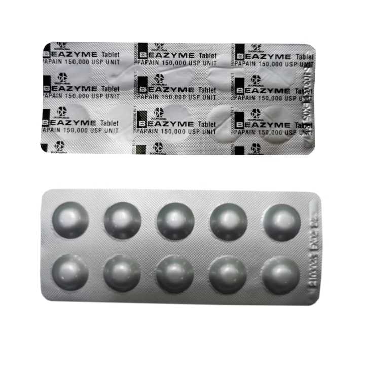 BEAZYME PAPAIN 150,000 USP (10'S) | Lazada
