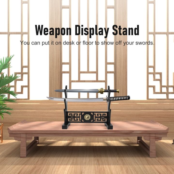 FAGG MALL-Sword Stand Weapon Display Stand Katana Genji Japanese ...