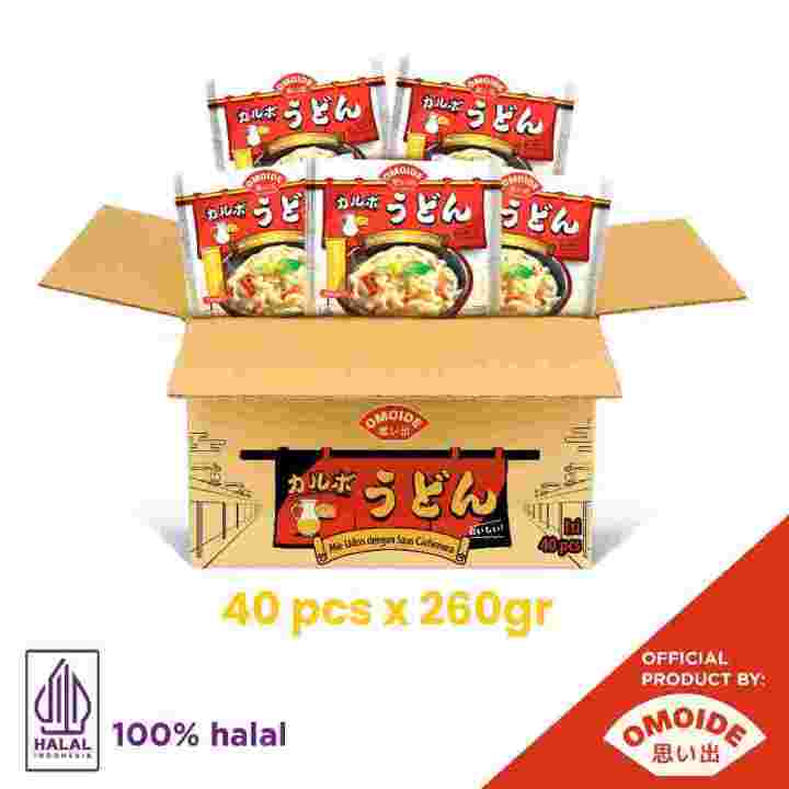 Paket Isi 5 - Omoide Carbonara Udon / Udon / Udon Carbonara / Mie Udon ...
