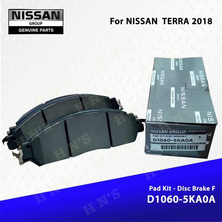 NISSAN Genuine Brake Pads Disc for Nissan Terra 2018 Front Axle Brake ...