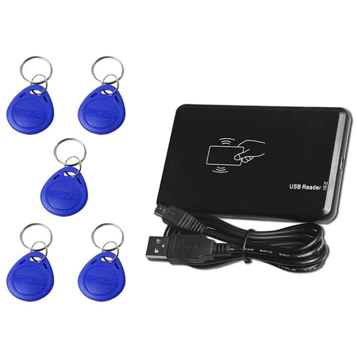 USB RFID Reader ID Card Reader Contactless Card Reader for EM4100-qqd ...
