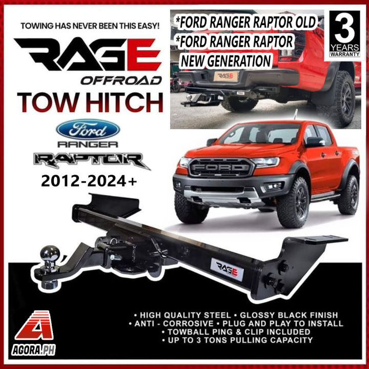 Brand new products AP Rage Offroad Tow Hitch for Ford Ranger, Raptor ...