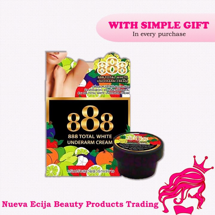 Underarm Cream by 888 Total White Products (whitening and anti-odor ...