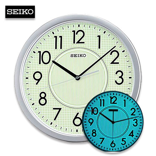 Velashop SEIKO นาฬิกาแขวนผนัง ขนาด 14'' นิ้ว หน้าปัดพรายน้ำ เรืองแสง ...