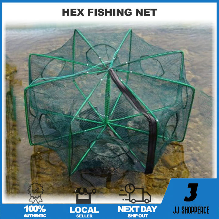 [MY] Automatic Fishing Net Shrimp Cage/ Bubu Payung Ikan Jaring Ikan ...