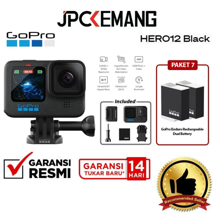 GoPro Hero 12 Black Action Cam Camera Go Pro Hero12 Creator Package JPC ...