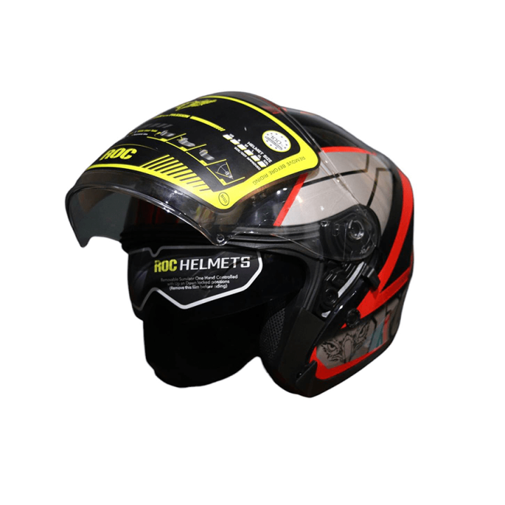 ROC Premium Helmet R02 Modern Red | Lazada PH