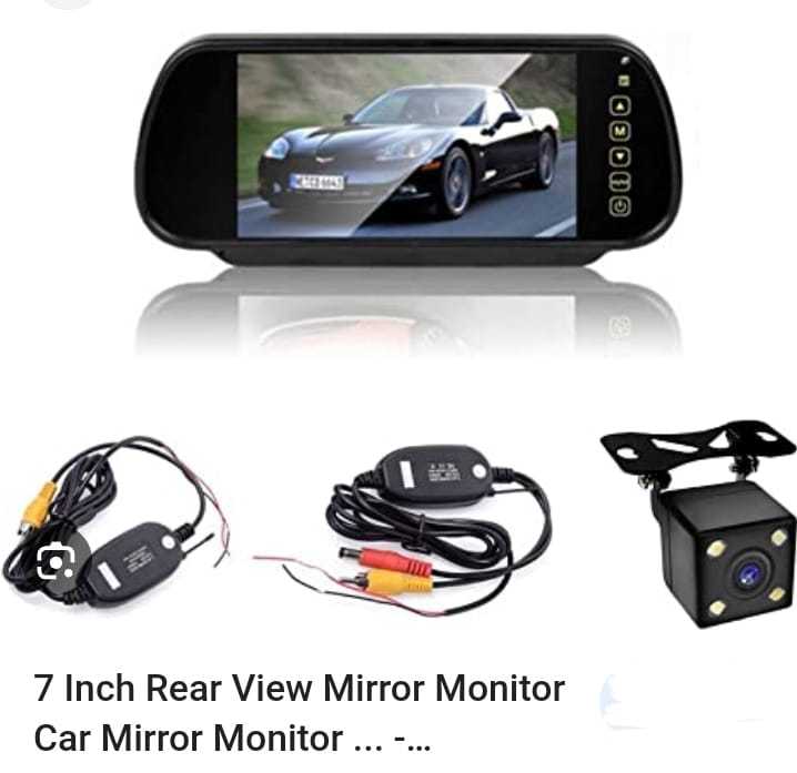 Car Monitor IPS Screen 7 Inch And 4.3 Inch Digital Car Room Mirror View ...