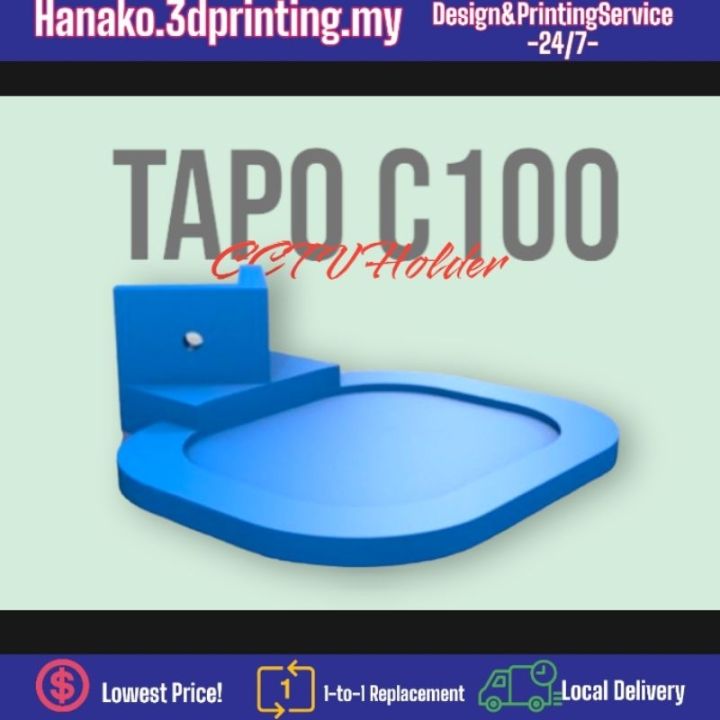 TP-Link tapo c100 Camera cctv mount - Enclosure - Ikea Lack 3D Print ...