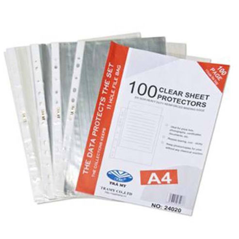 Bìa Lá Lỗ Nhựa A4, Bìa Đục Lỗ, Bìa Đựng Hồ Sơ 400g, 500g,600g | Lazada.vn