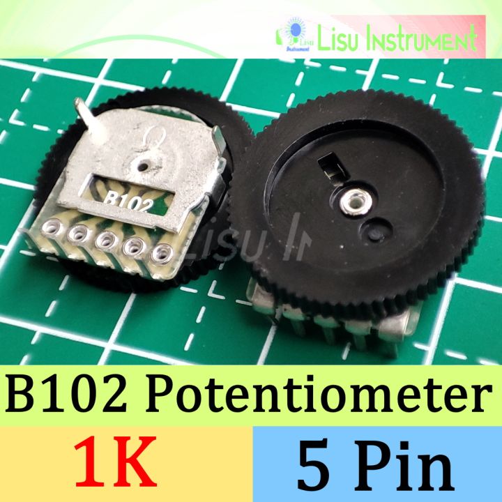1K B102 Duplex Gear Potentiometer 5Pin | Lazada Indonesia