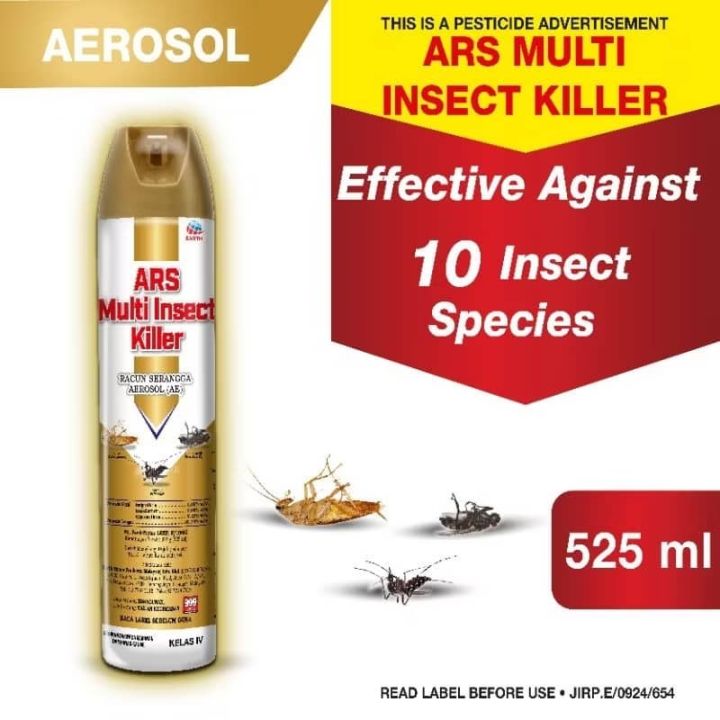 Ars Multi Insect Killer Aerosol 525ml -Racun Serangga Aerosol - | Lazada