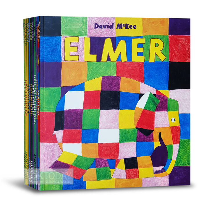 ELMER (10-BOOK SET) ️ BY DKTODAY | Lazada.co.th