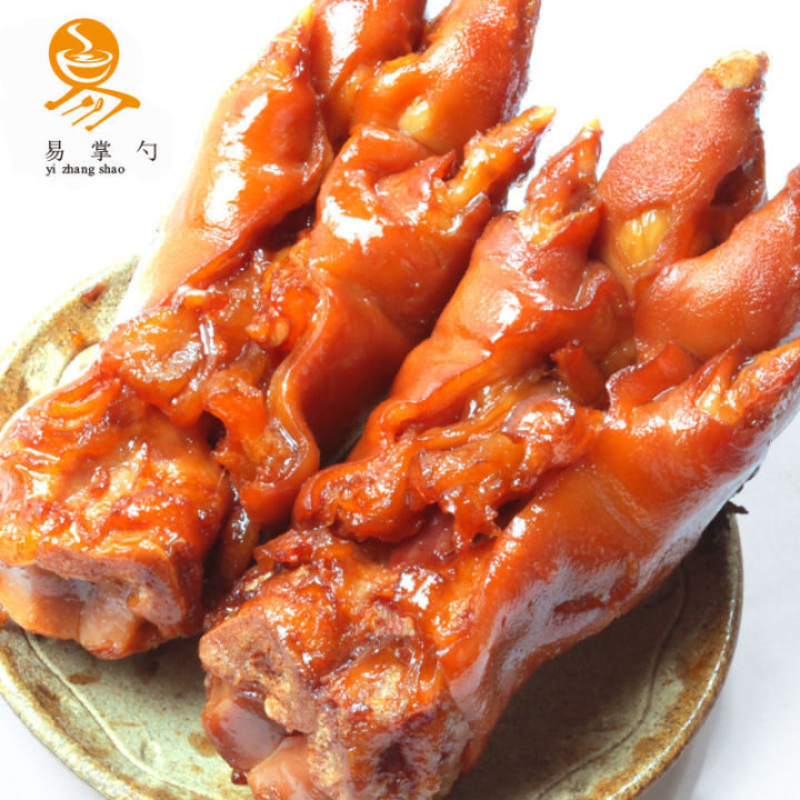 Delicious braised pork trotters 500g pig feet pig hands pig feet ...