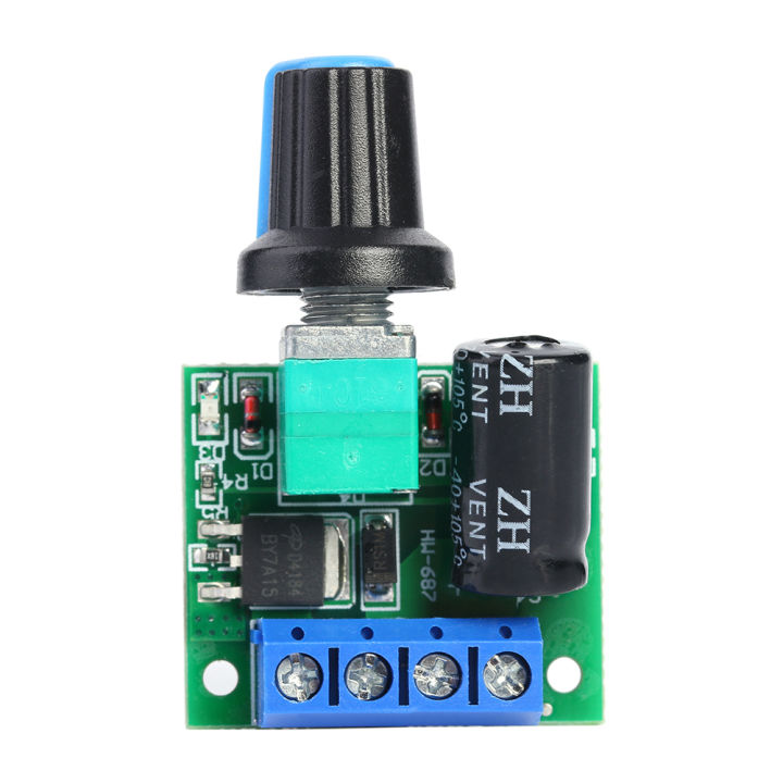 PWM Motor Speed Controller Module 5A 90W DC 5V-35V Voltage Regulator ...