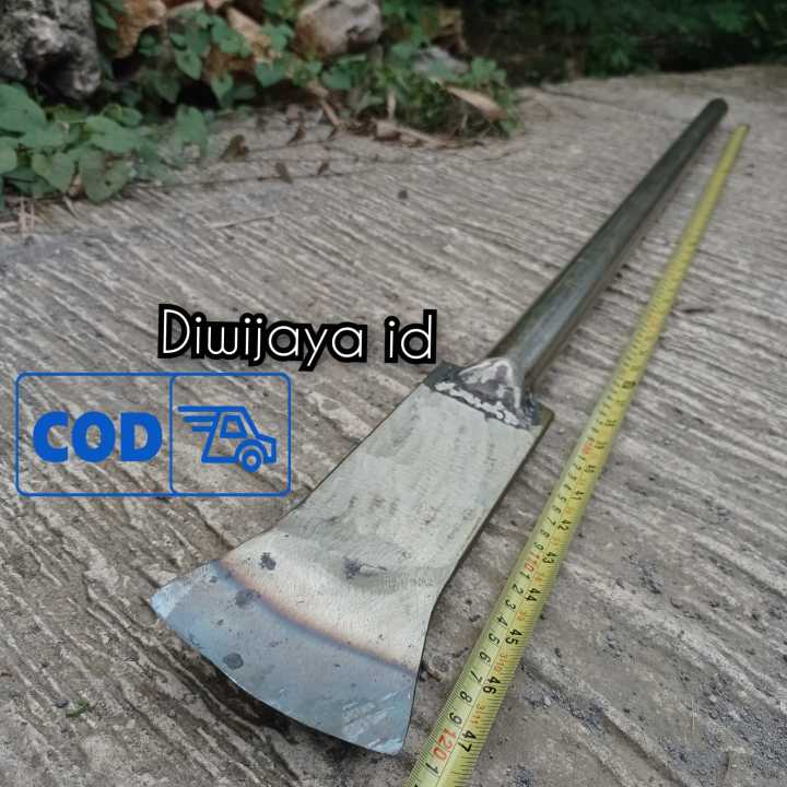 Dodos Sawit Panjang 120 cm - Linggis Penggali Tanah Murah Gagang Pipa ...