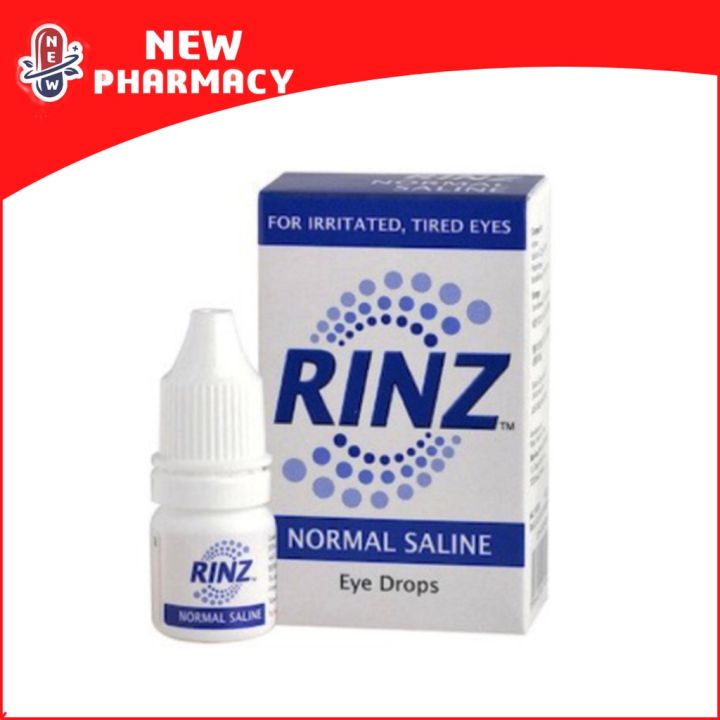Rinz Normal Saline Eye Drop 5ml | Lazada