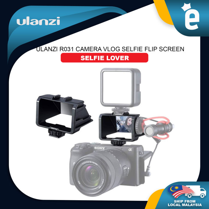 Ulanzi R031 Camera Vlog Selfie Flip Screen Bracket for Mirrorless Camera Periscope Solution for ...