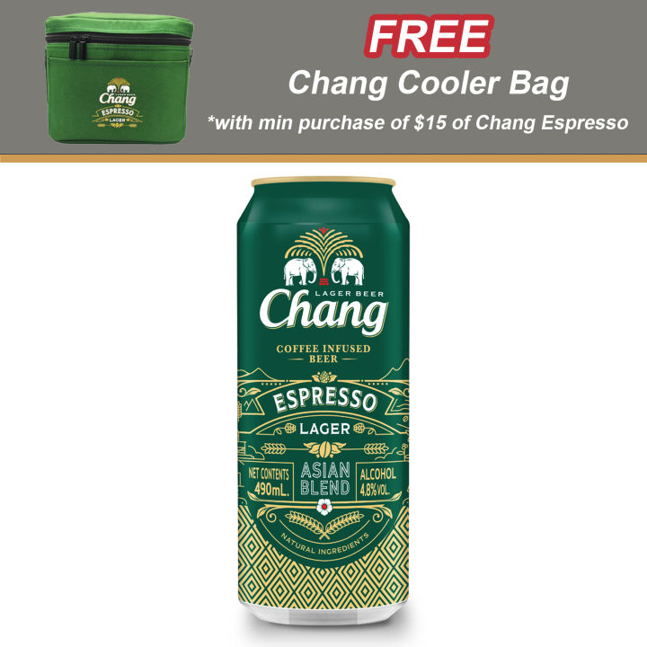 Chang Espresso Lager Beer 490ML | Lazada Singapore