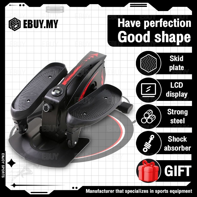 Elliptical Gearing machine Ultrasonic Treadmill Unidirectional Mini ...