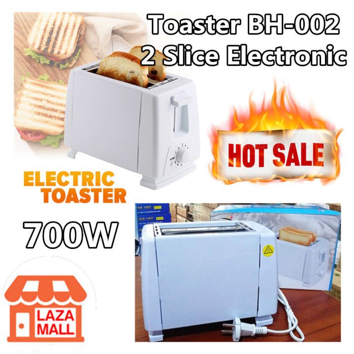 Toaster BH-002 2 Slice Bread Electronic SANDWICH MAKER Pembakar Roti ...