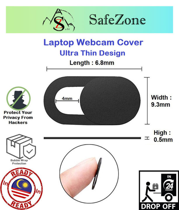 Webcam Cover Slide Blocker for Laptop Computer, MacBook Pro, iPad,iMac ...