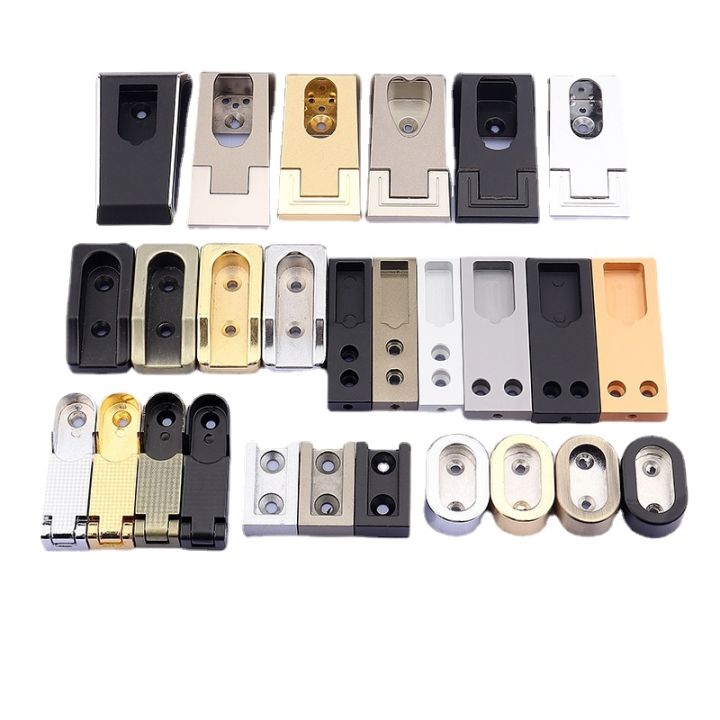 Thickened wardrobe inner clothes rod clothes trustee with ear flange ...