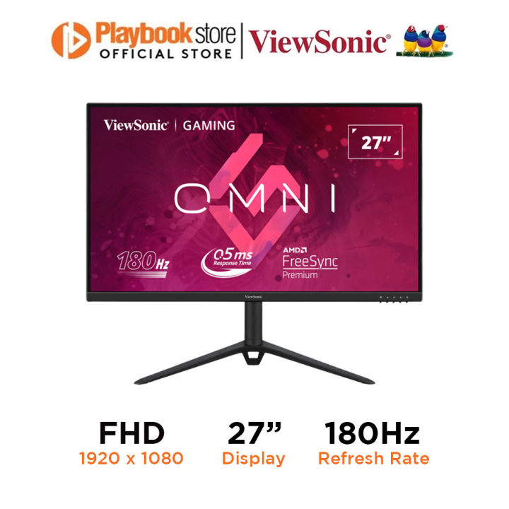 ViewSonic VX2728J 27" FHD 180Hz 0.5ms IPS Technology AMD FreeSync ...