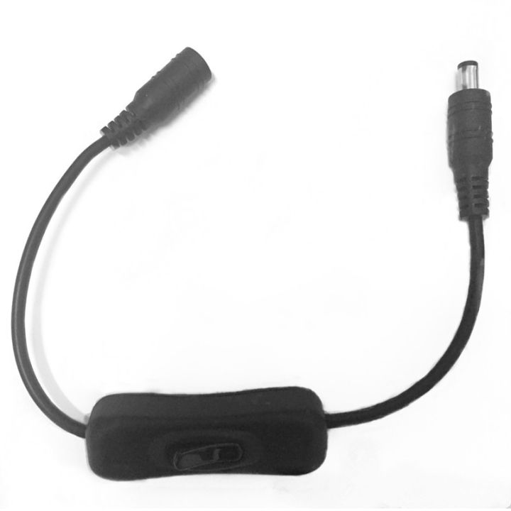 Dc power cable with switch 5.5*2.1mm male/female plug cable for 12V LED ...