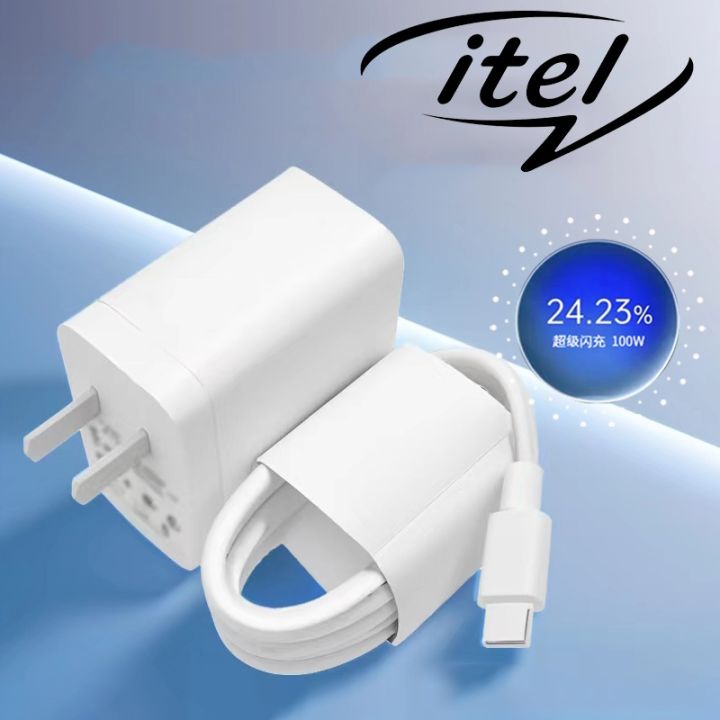 Itel Charger Original Fast Charging 2.1A Micro USB And Type-C Cable ...