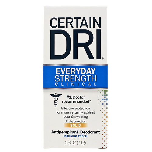 CERTAIN DRI Everyday Strength Clinical Antiperspirant and Deodorant ...
