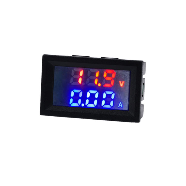 DC4-30V Voltage Current Power Temperature Meter LED Display Panel with ...