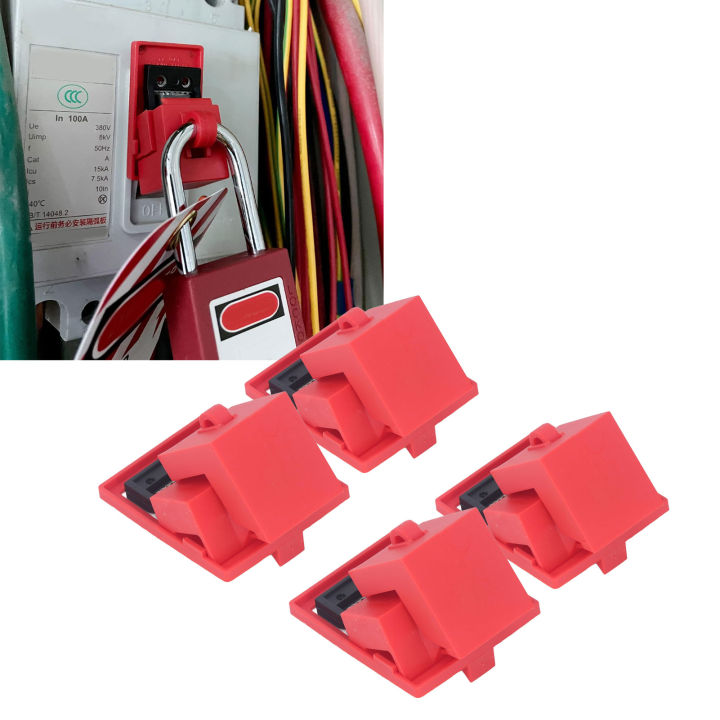 Circuit Breaker Lockout Device Set Clamp On Single Pole Breaker Lock ...