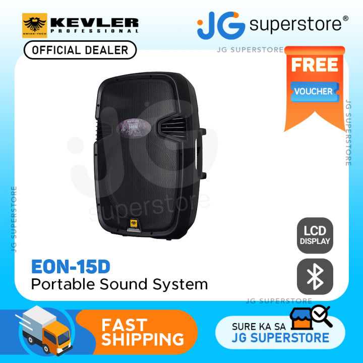 [CLEARANCE] KEVLER EON-15D 15" 800W 2-way Full Range Active Loud Speaker with LCD Display and ...