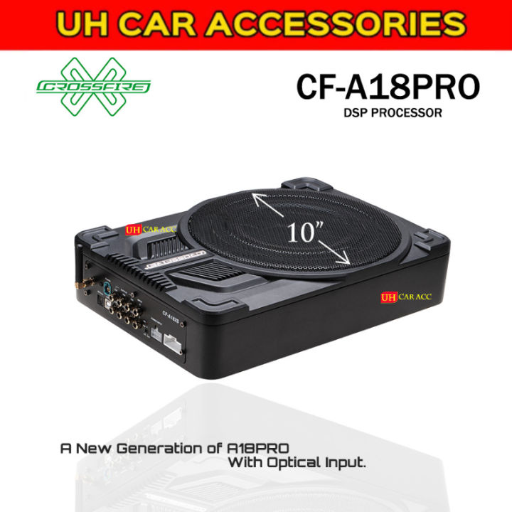 CROSSFIRE DSP AMPLIFIER WITH SUBWOOFER ALL IN ONE SERIES BUILT IN 31 ...