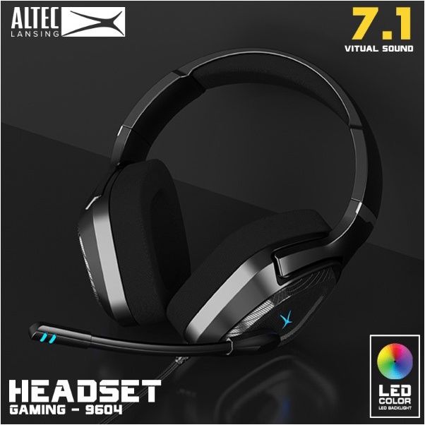 Altec Lansing Gaming Headset Premium ALGH9602V7.1 Stylish Design 7.1 ...
