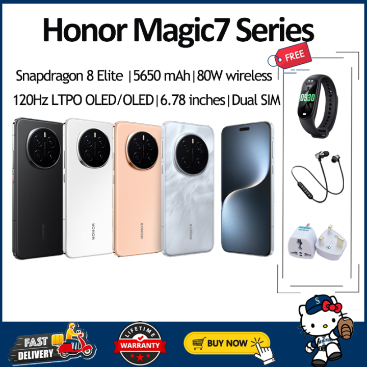 【Google Play】Honor Magic7 Pro/Honor Magic7 Mobile Phone/Snapdragon 8 Elite/6.8inch 120Hz LTPO ...
