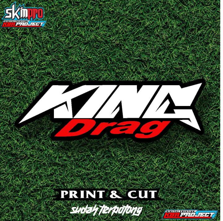 Stiker KINK DRAG Motor Tulisan Jepang Cina Stiker Hologram Montor ...