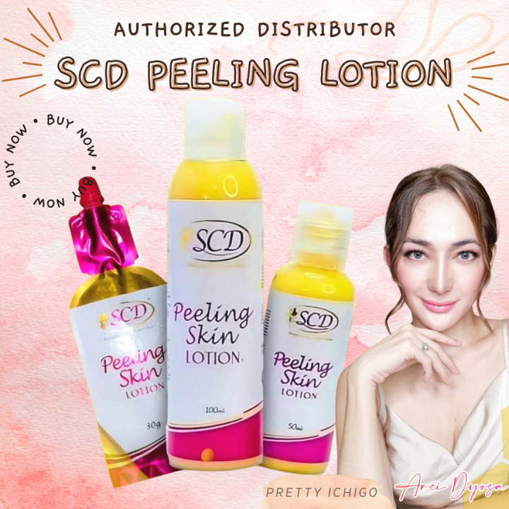 SCD Peeling Skin Lotion Big Set and SCD Peeling Skin Lotion Small Set ...