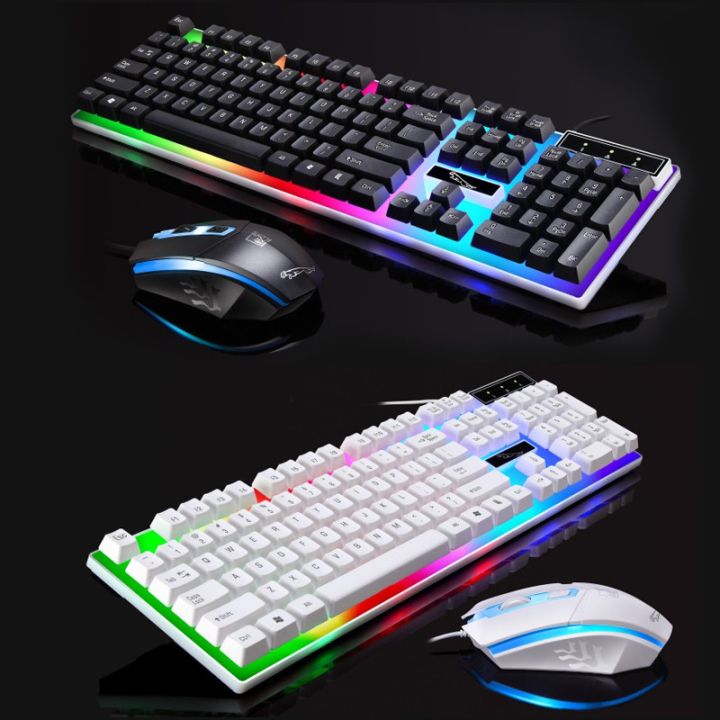 [HCM]Bàn Phím laptop máy tính - Keyboard Gaming T20 PRO LED 7 Màu Thiết ...