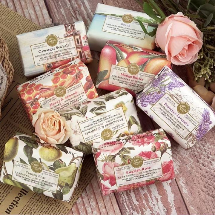 Hanbolly Essential Oil Infused Moisturizing Handmade Soap Bar 200g ...