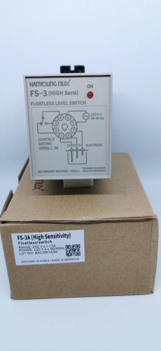 WLC / WATER LEVEL CONTROL / FLOATLESS HANYOUNG / 220 V FS-3A ...