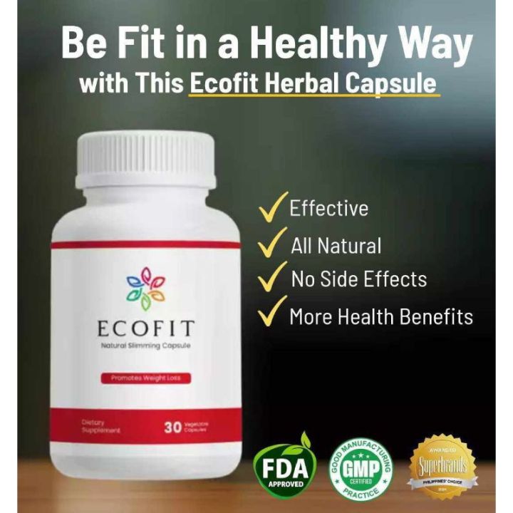 ORIGINAL NATURAL SLIMMING CAPSULE ECOFIT | Lazada PH