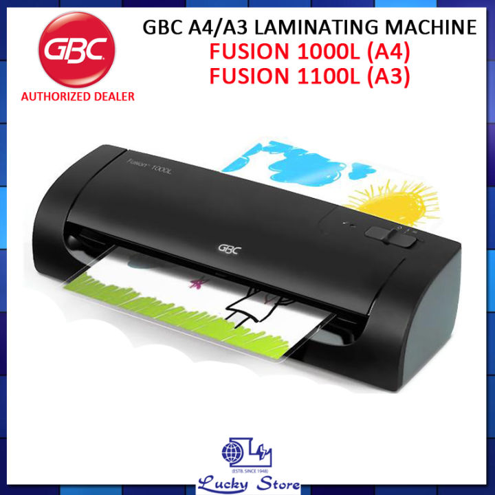 GBC FUSION LAMINATOR, A4, A3, 1000L, 1100L, 2 YEARS WARRANTY | Lazada Singapore