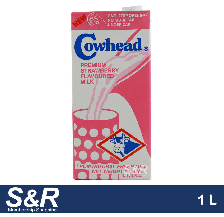 Cowhead Premium Strawberry Flavored Milk 1L | Lazada PH