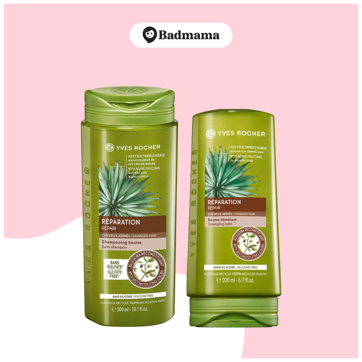 Repair Shampoo Conditioner Yves Rocher | Lazada Indonesia