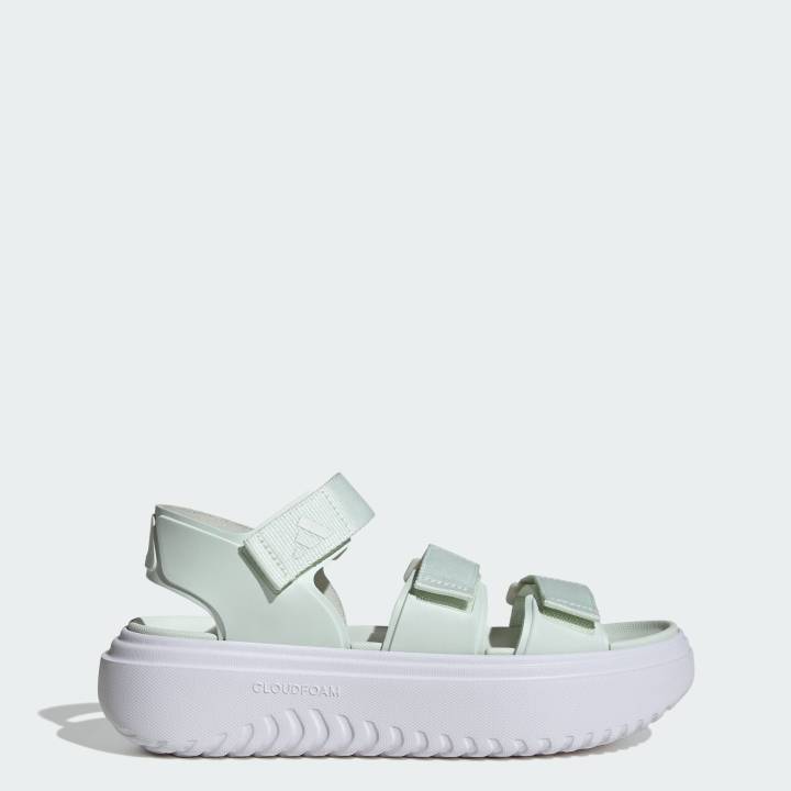 adidas ว่ายน้ำ & ไลฟ์สไตล์ รองเท้าแตะ SLYN ผู้หญิง สีเขียว JI4327 ...