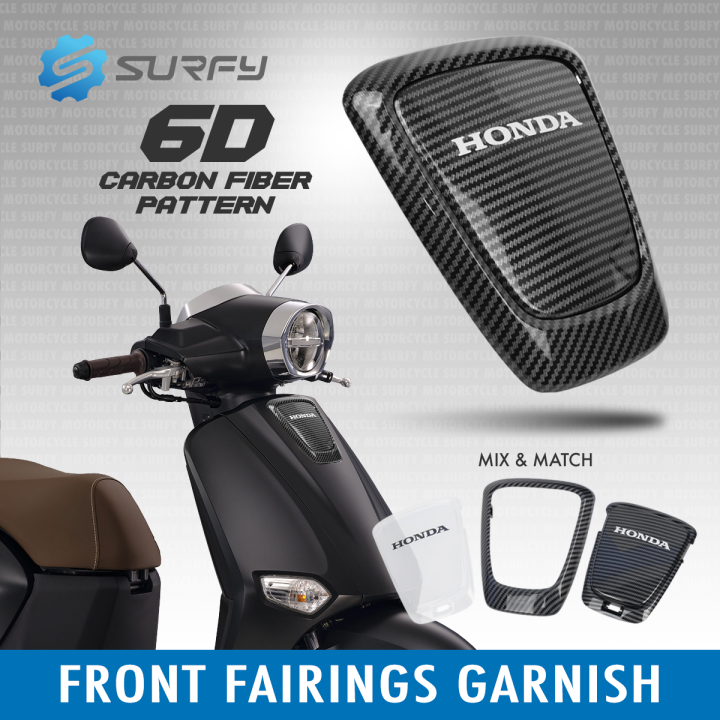 Honda Giorno 125 Inner Front Panel Garnish Cover with Outer Frame Set ...